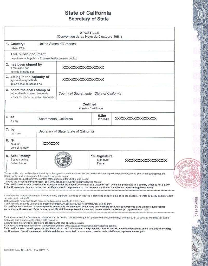 California Apostille Services - APB Notary & Apostille