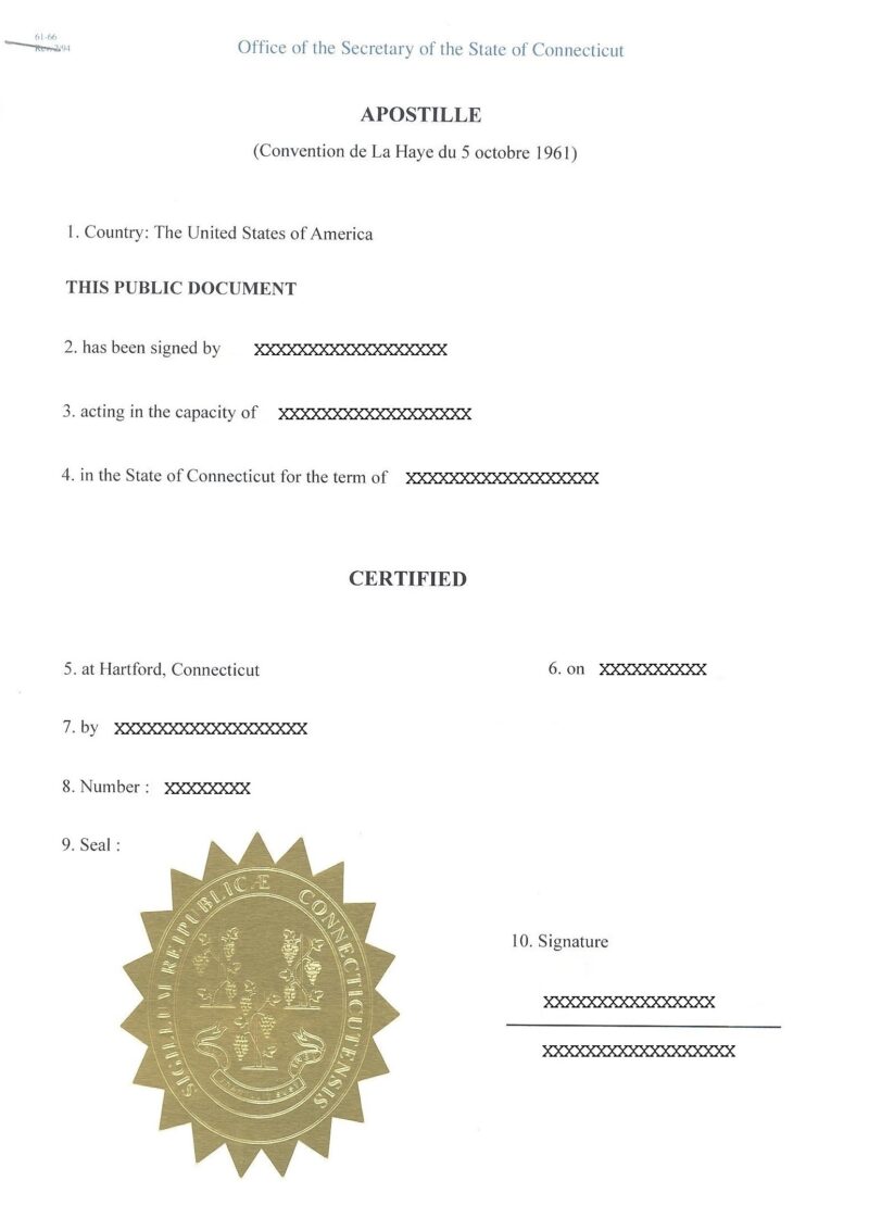Connecticut Apostille Services - APB Notary & Apostille